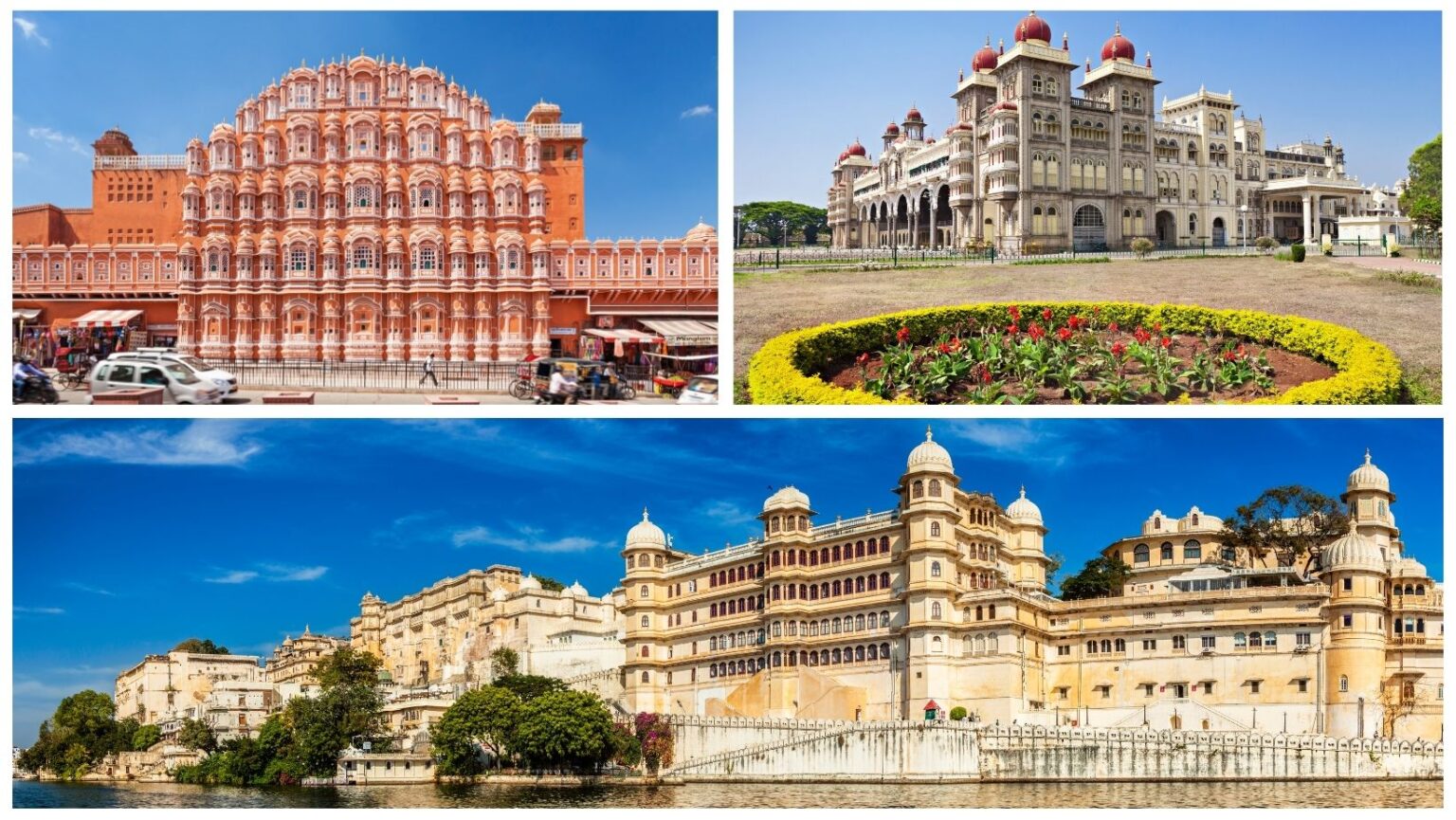 Jaipur's Majestic Attractions: Amber Fort, Hawa Mahal, and City Palace