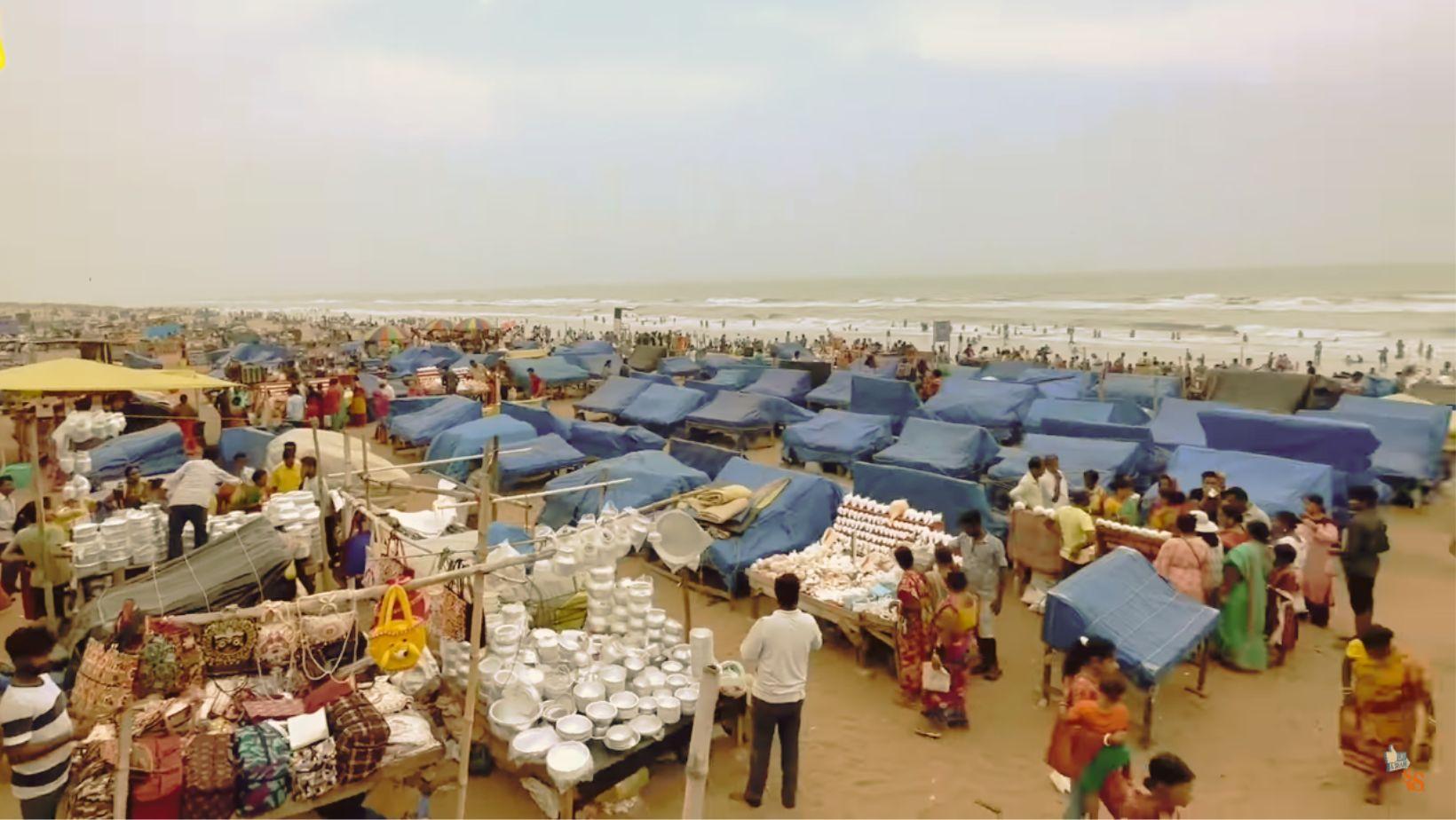 Puri Beach Market: What to See, Buy, and Eat (See Foods)!