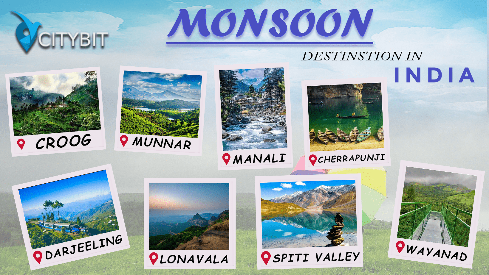 List of 15 Must-visit Monsoon Destinations in India