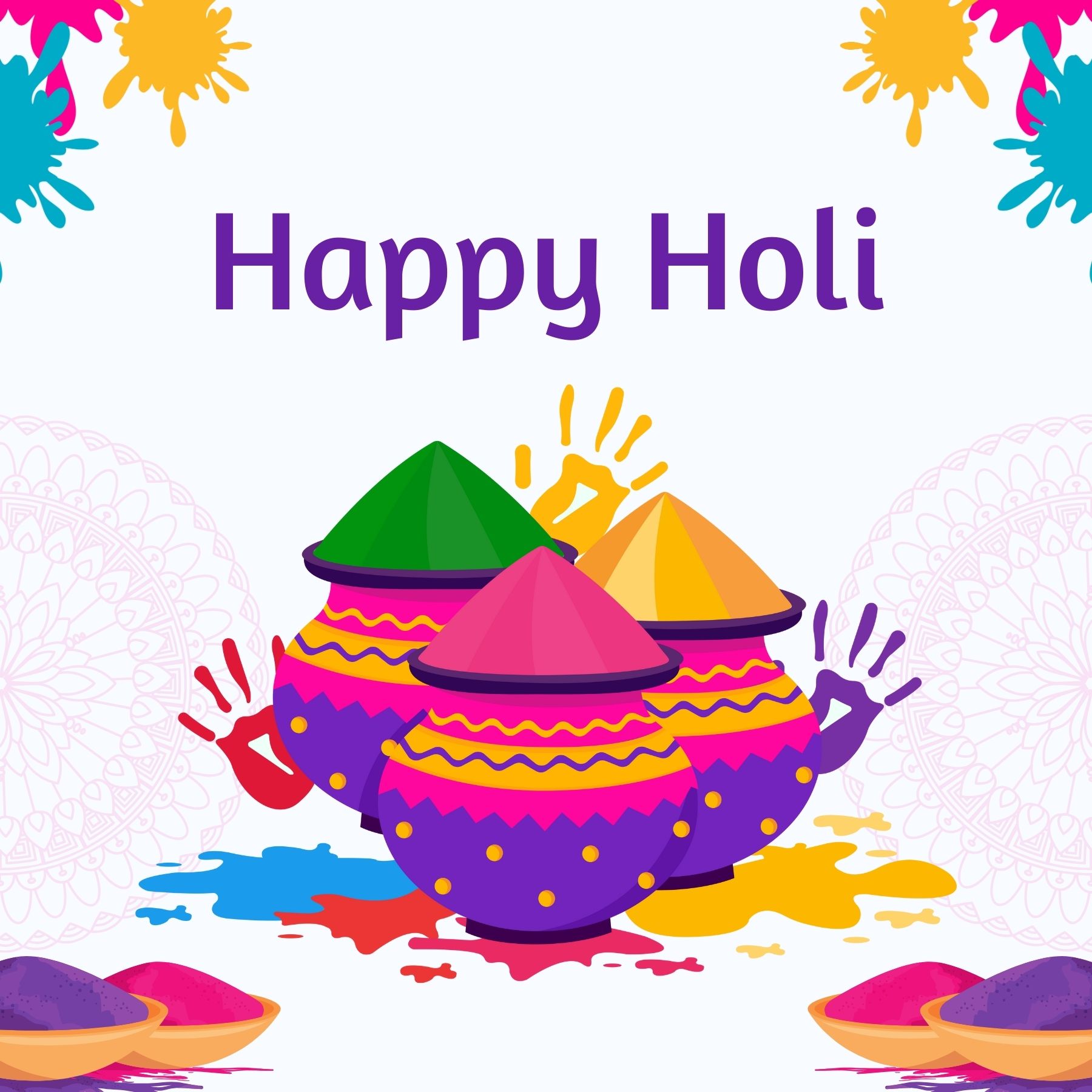 Happy Holi Images – Best & Beautiful Holi Pictures Download - CityBit ...