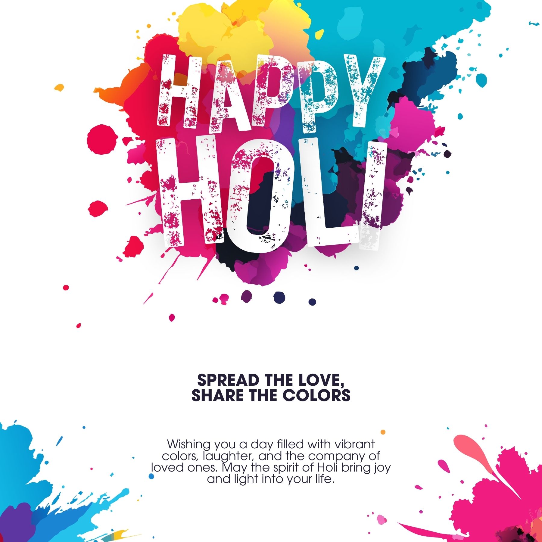 Happy Holi Images – Best & Beautiful Holi Pictures Download - CityBit ...